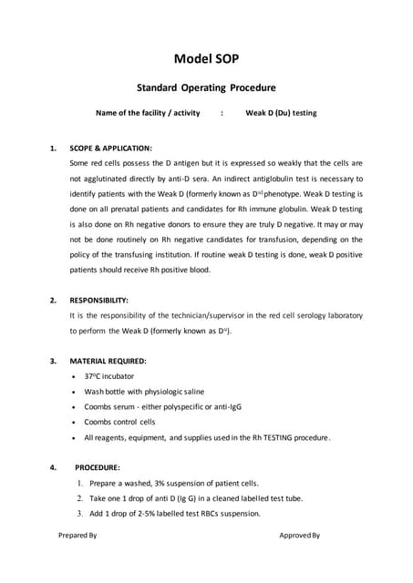 blood group du testing | PDF