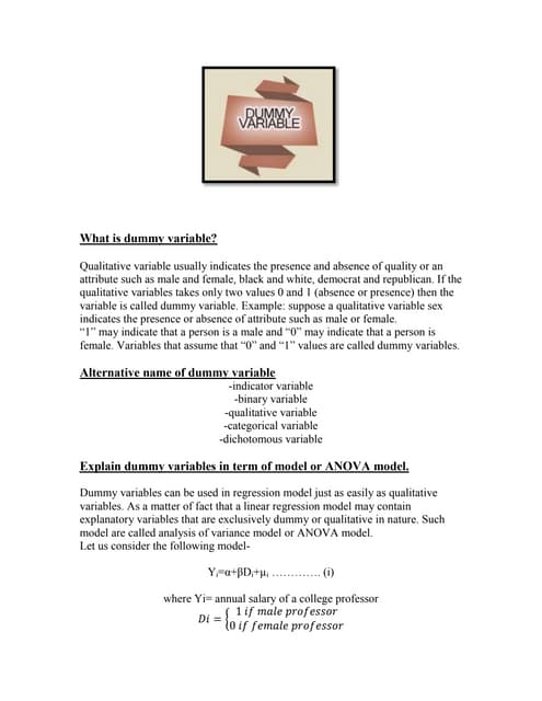 Functional Forms Of Regression Models Eonomics Ppt