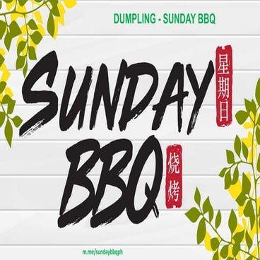 DUMPLING - SUNDAY BBQ | PPT