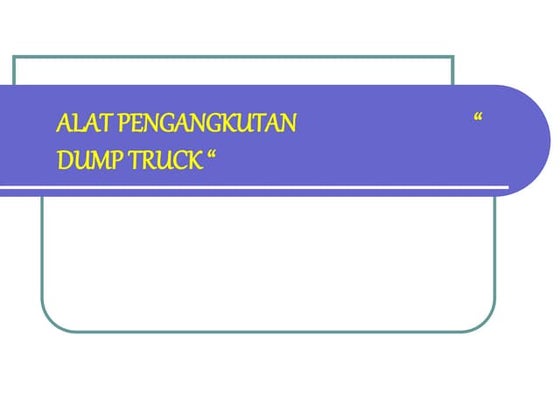Disposal Pertambangan | PDF
