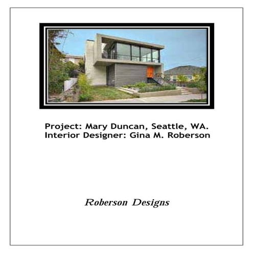 LITERATURE REVIEW AND CASE STUDY FOR RESIDENCE DESIGN | PDF