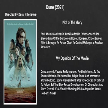 Dune 2021 Hollywood Movie Presentation .pptx