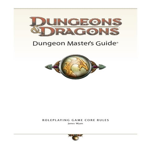 Dungeon Masters Guide | PDF