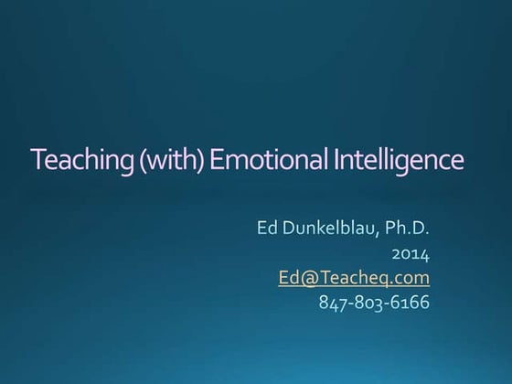 Social emotional learning | PPT