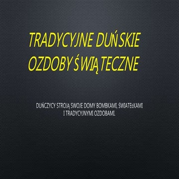 Dunskie ozdoby | PPTX