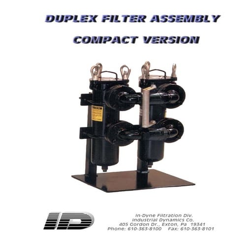 Duplex filters | PDF