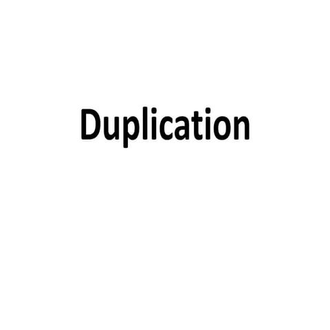 Duplication.pptx | Jewelry Making | Arts and Crafts