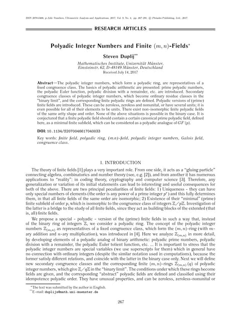 Algebraic Number Theory | PDF