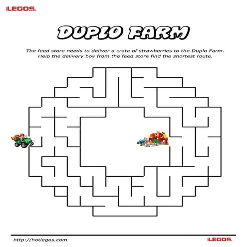 Duplo Farm Maze 2 | PDF