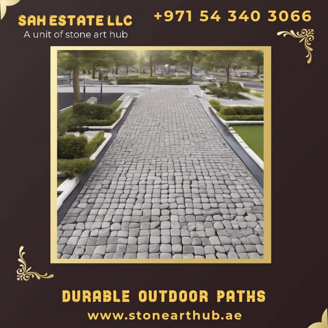 Durable Outdoor Paths - SAH ESTATE LLC UAE | PDF