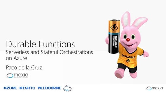 Durable Functions Ppt