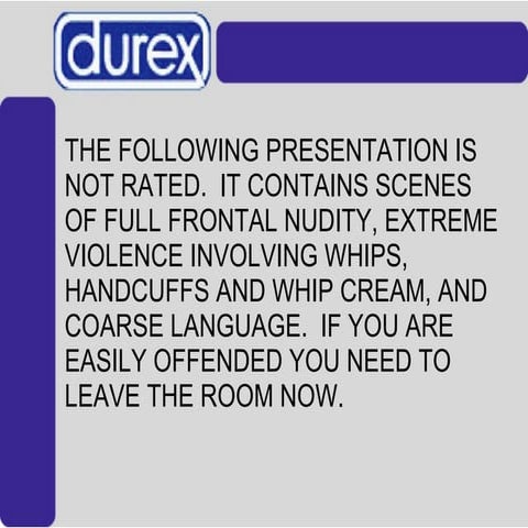 Durex digital campaign | PDF