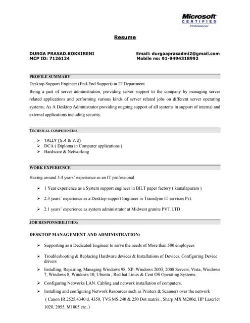 Resume rajesh | PDF