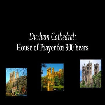 Durham cathedral presentation | PPTX