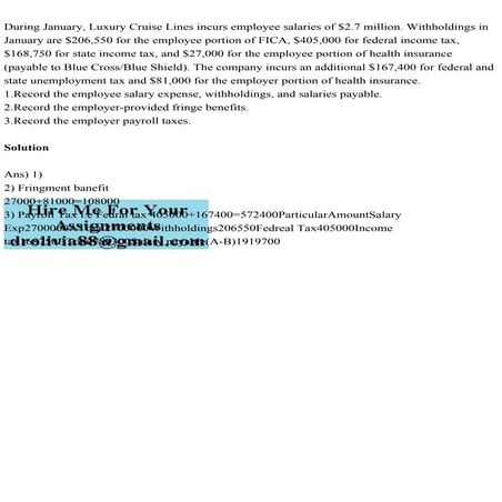 During January, Luxury Cruise Lines incurs employee salaries of $2.7.pdf