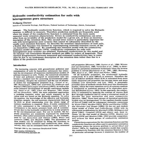 Durner 1994 | PDF