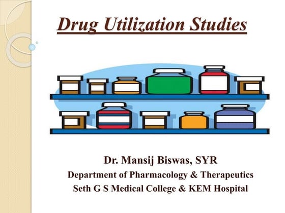 Drug utilization evaluation | PDF
