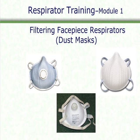 Dust Mask Safety Training | PPT