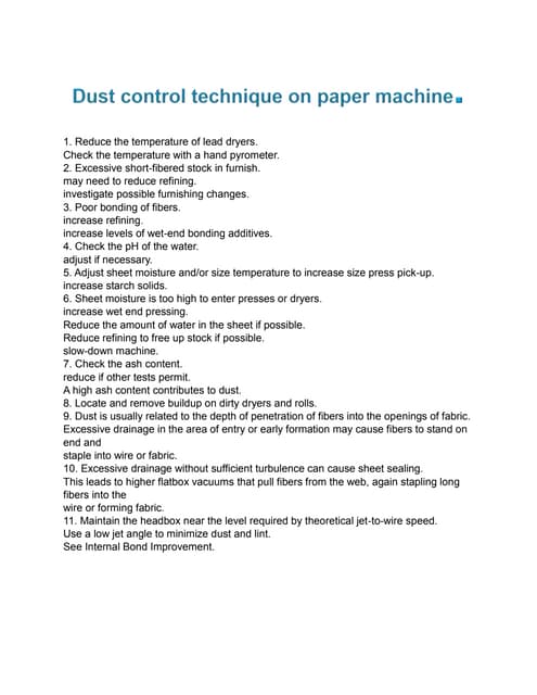 Air permeability control technique in paper making.docx