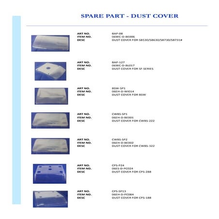 DUST COVER | PDF | Automotive