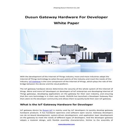 Dusun Gateway Hardware For Developer White Paper.pdf