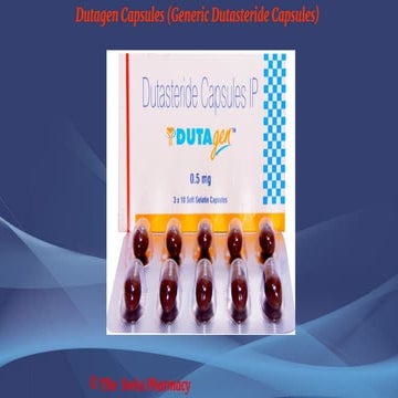 Dutagen Capsules (Generic Dutasteride Capsules) | PDF