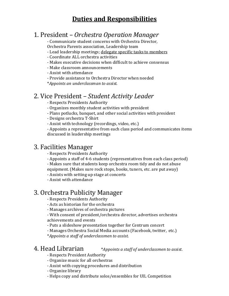 Duties And Responsibilities duties-and-responsibilities