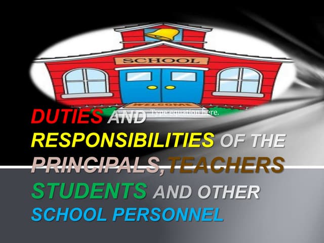 Roles and Functions of School Heads | PPT
