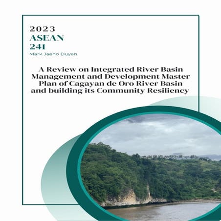 A Review on Integrated River Basin Management and Development Master ...