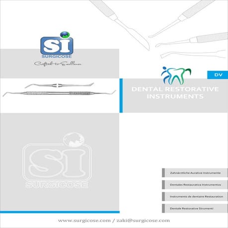 DENTAL RESTORATIVE INSTRUMENTS | PDF
