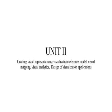 Lecture 2: Visualization Design Exercise Tamara Munzner Department of ...