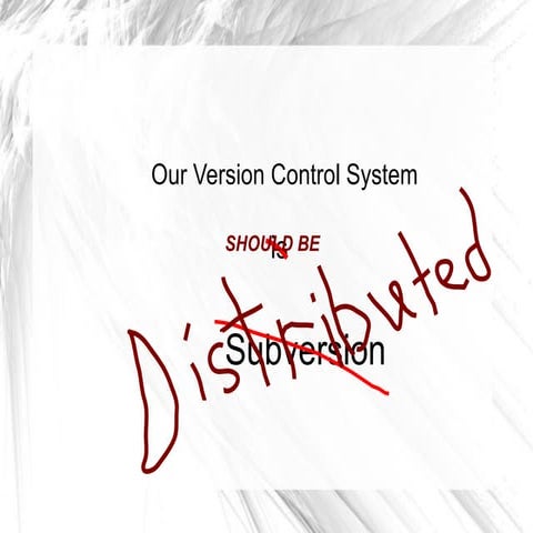 DVCS Presentation | PDF | Web Development | Internet