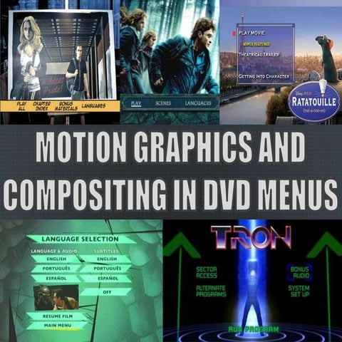 Dvd menus | PPTX