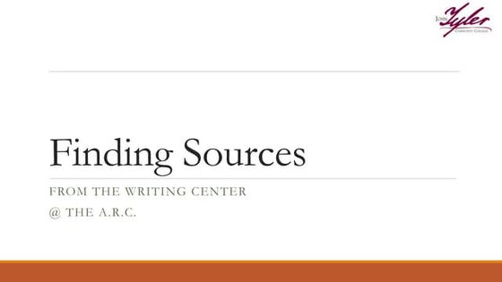 Broad vs. Narrow Topics | PPT