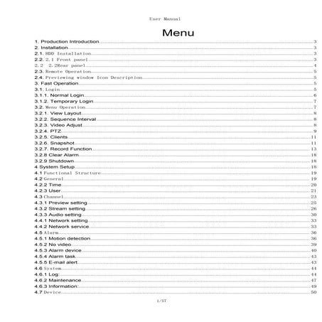 Dvr user manual | PDF