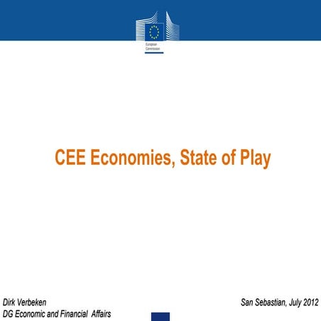The EU-MS' Economies of central and east Europe | PPT