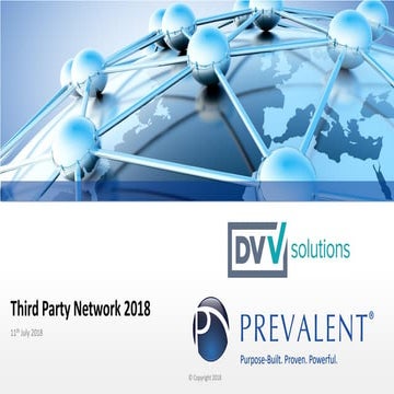 Third Party Network Webinar Slide Deck 110718 FINAL | PDF