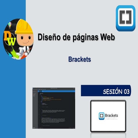 Diseño de Páginas Web - BRACKETS | PPSX