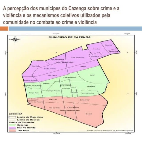 Apreciação dos Munícipes de Cazenga Sobre Crime e a Violência e Os ...
