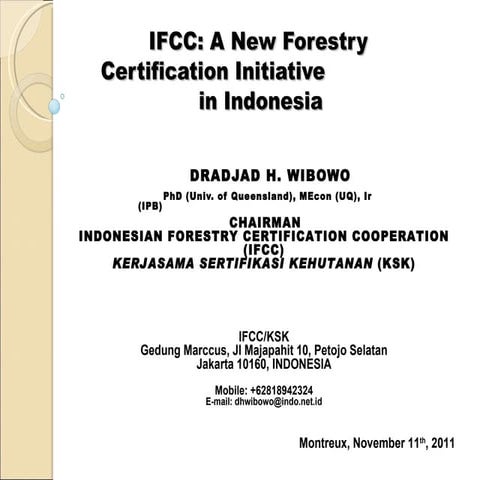 Dw about ifcc | PPT