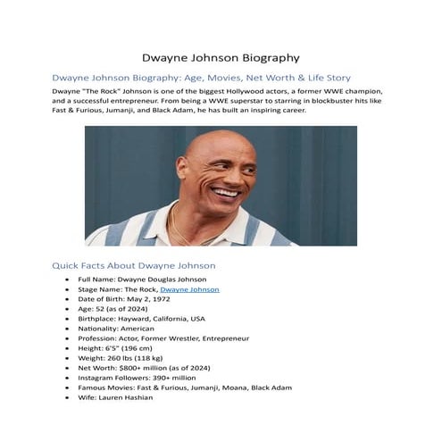 Dwayne Johnson Biography The Celeb post.pdf
