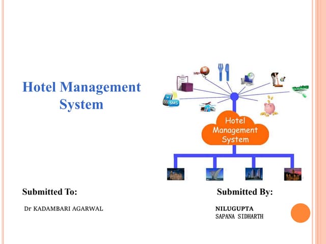 Hotel management system presentation | PPTX