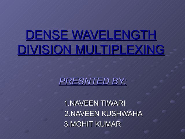 EWSD Switching Systems | PPTX