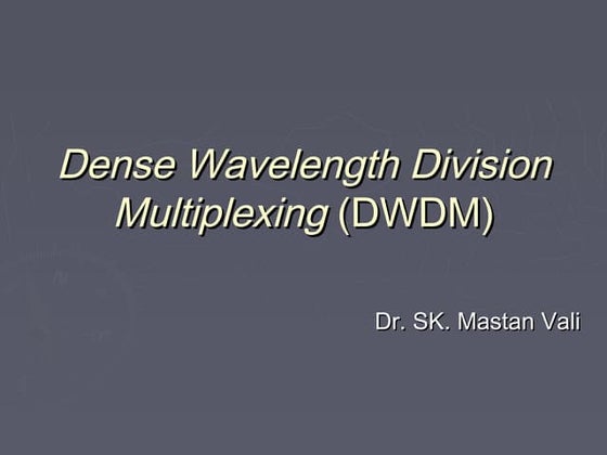 Presentation #WDM #FST LCT #Technology #fiber #AGENDA #intro #future #huawei | PPT