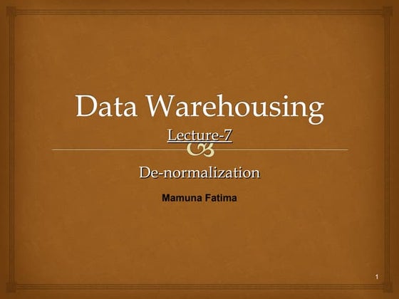 denormalization.ppt