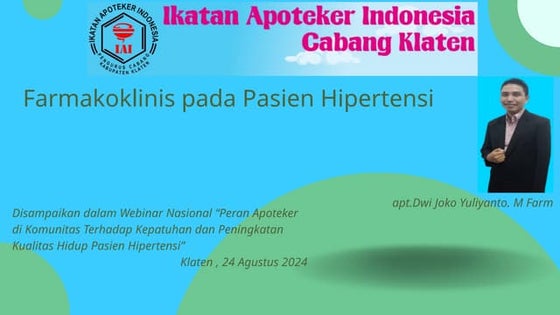 Slide konsensus penatalaksanaan hipertensi 2019 inash | PDF