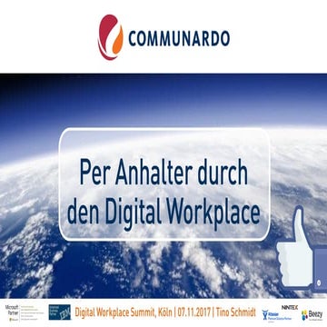 Tino Schmidt | Communardo | Per Anhalter durch den Digital Workplace | PDF