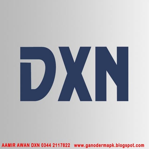 Dxn product-presentation | PPT