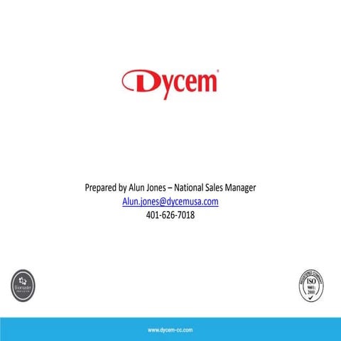 Dycem: contamination control you can trust | PPTX