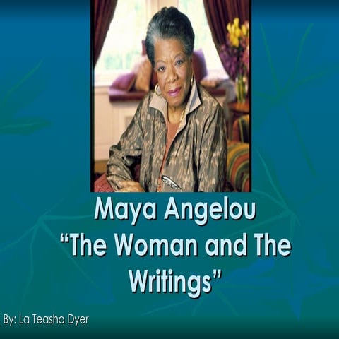Maya Angelou | PPT